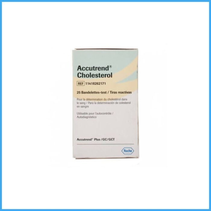Accutrend Plus Test Strips for Cholesterol 25 Test - CitiScientific Supply